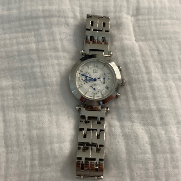 Guess | Accessories | Guess Collection Silver Watch | Poshmark